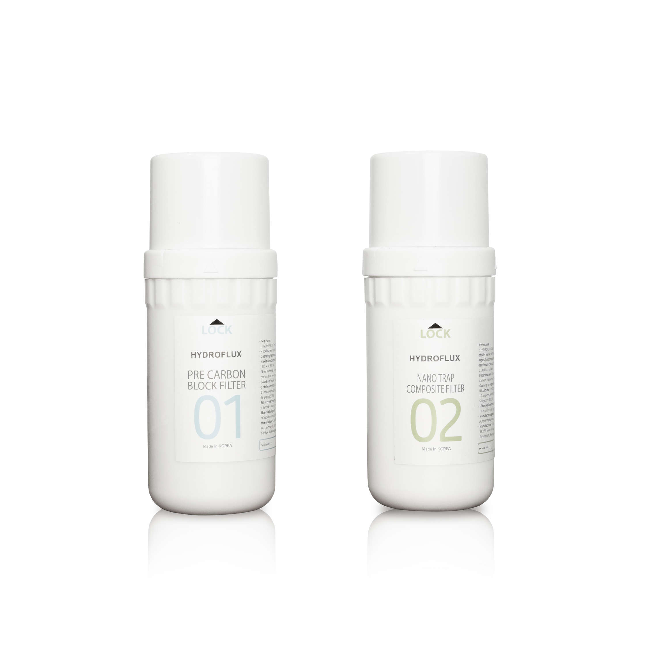 PILSU Water Filter Replacement Pack - Hydroflux Singapore